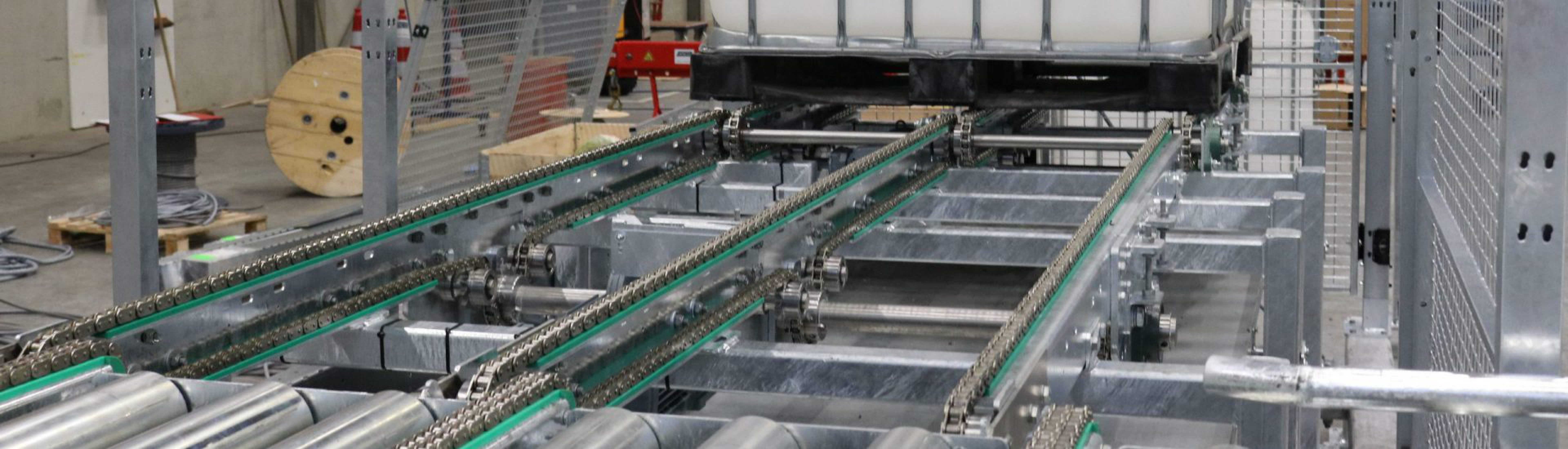 ARCO | Machines | Pallet handling | Shuttle roller conveyors