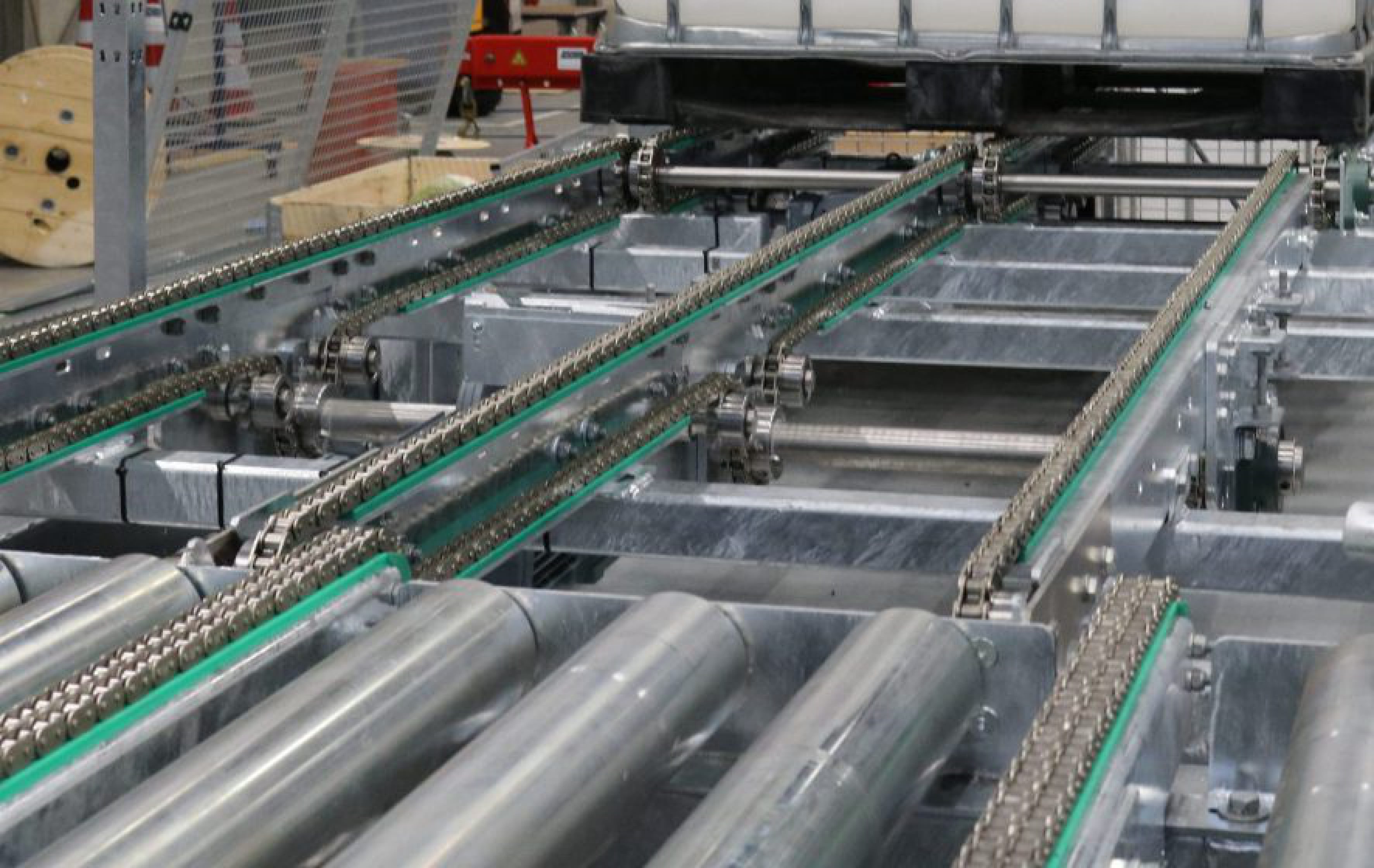 ARCO | Machines | Pallet handling | Shuttle roller conveyors
